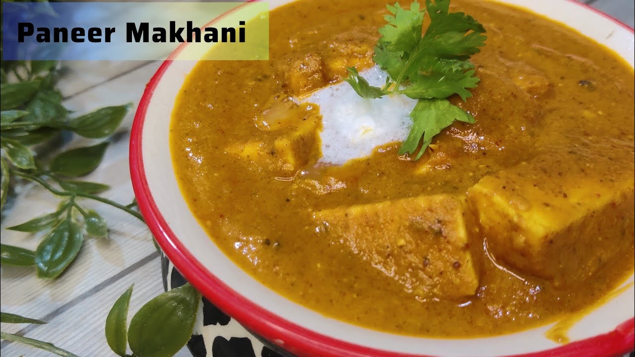 Paneer Makhani Recipe - Easy Restaurant style Paneer Makhkhan Wala At ...