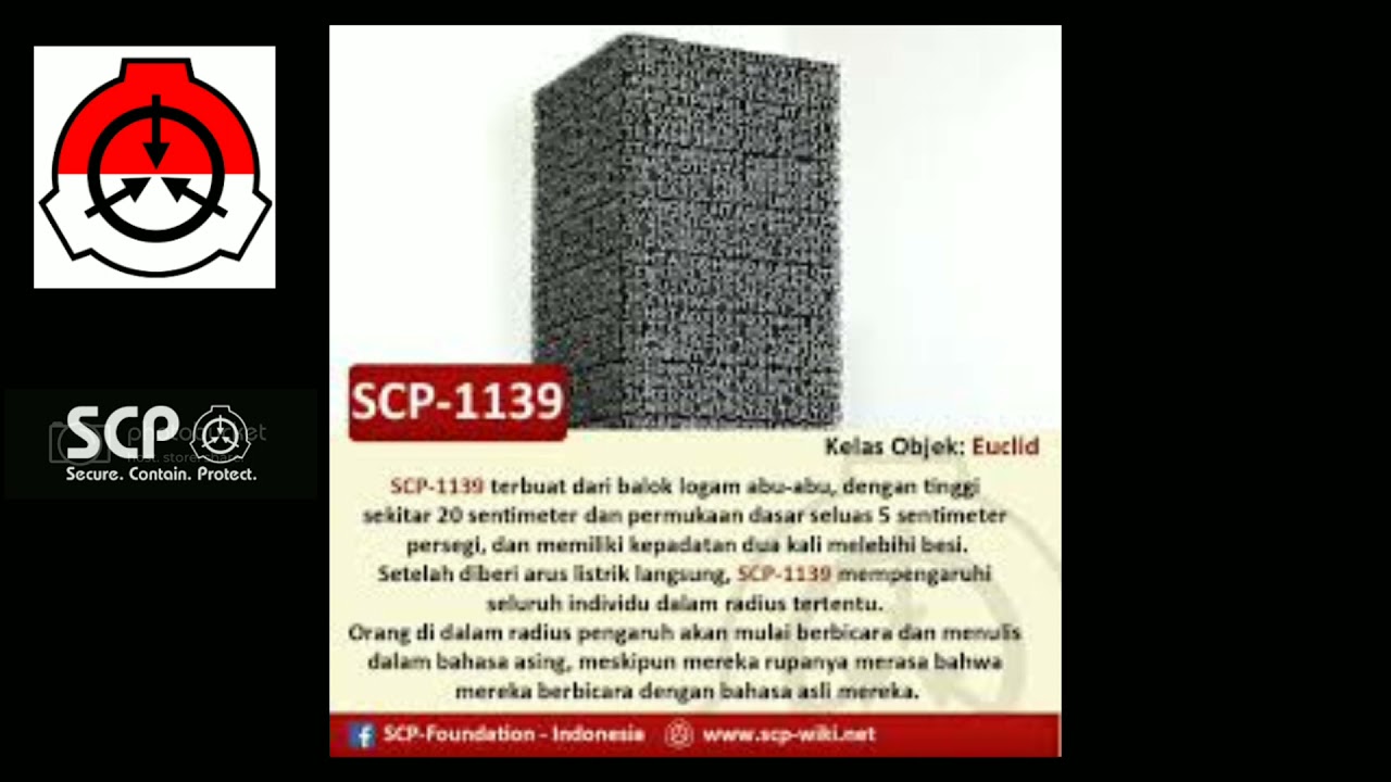 SCP-1139 INILAH SCP BERBAHAYA - YouTube