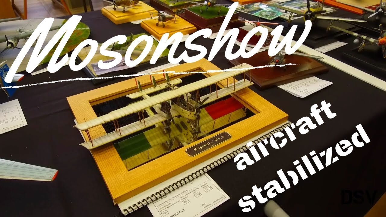 All Aircraft Models on Moson Model Show 2019 - YouTube