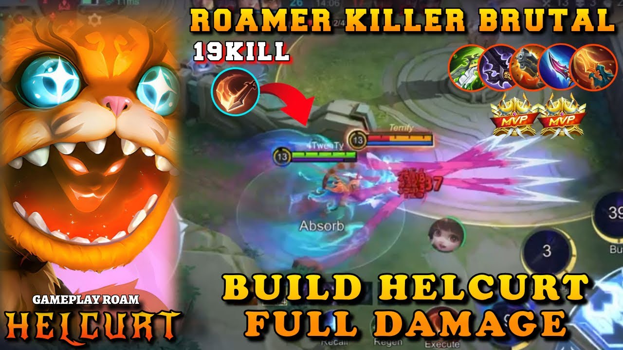 Build Helcurt Full Damage Gameplay Helcurt Roam Tutor Helcurt Revamp ...