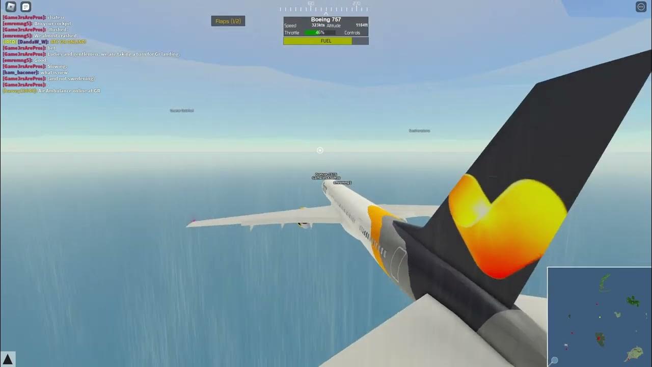Flight Orenji - Greater Rockford with Boeing 757 | Roblox | Pilot Training Flight Simulator ...