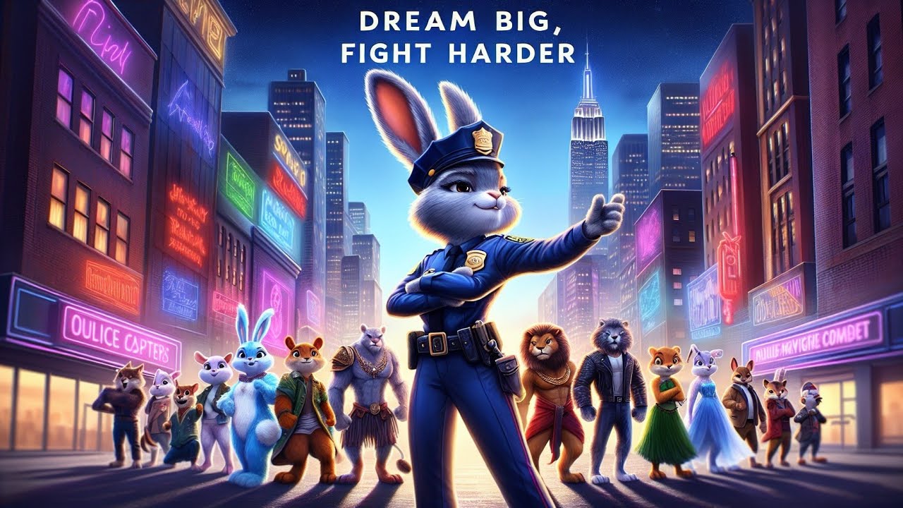 Judy Hopps: A Bunny's Fight for Justice in Zootopia 🐰 #BigDreams - YouTube