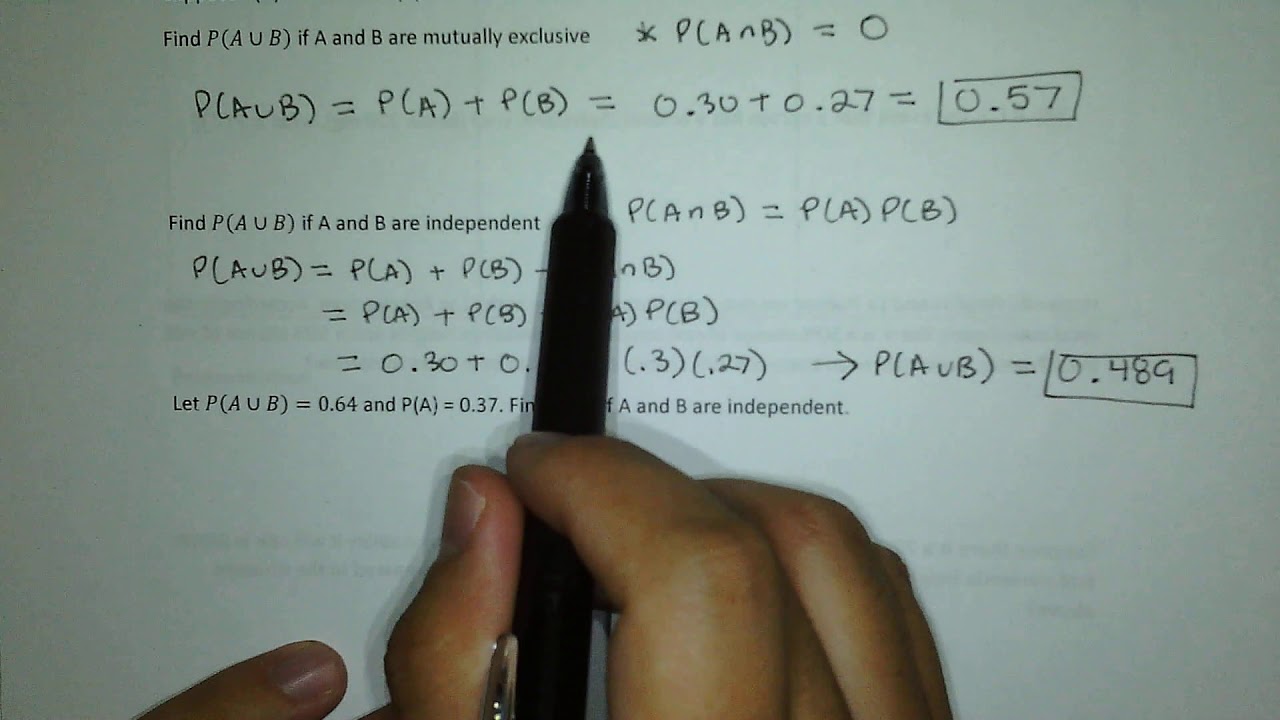 4 3 Types Of Probability Example 1 YouTube 4 3 Types Of Probability Example 1 YouTube