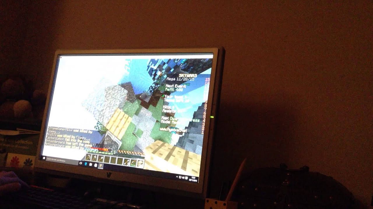 mega skywars on high pixel server - YouTube
