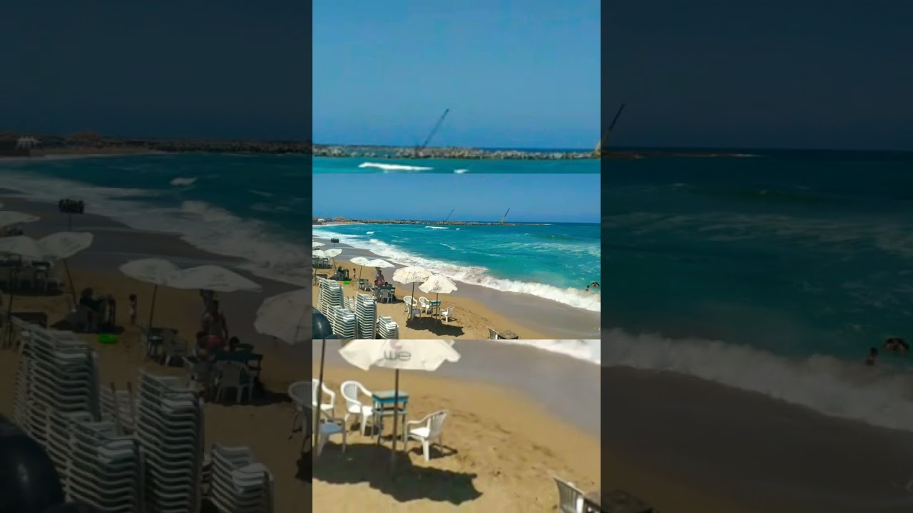 الاسكندرية 2021 بعد فتح الشواطئ شاطئ سيدي بشر المميز ميامي Youtube