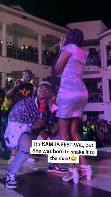 It’s KAMBA FESTIVAL, but She was born to shake it to the max!😂 - YouTube
