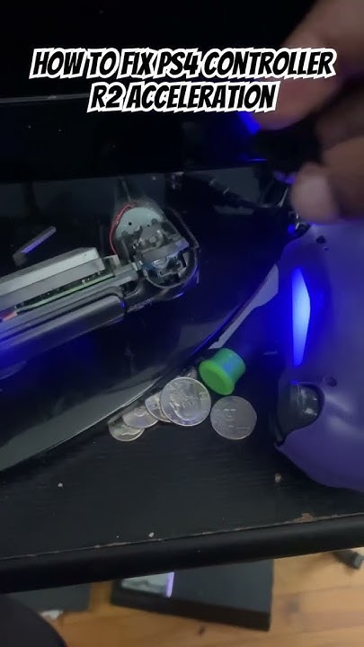 How To Fix ps4 controller R2 acceleration - YouTube