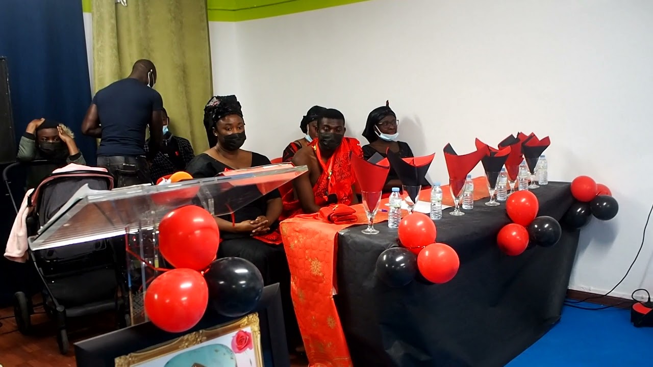 Final Funeral Rites For Obaapanin Mary Akua Boahemaa In Spain 🇪🇸 - YouTube