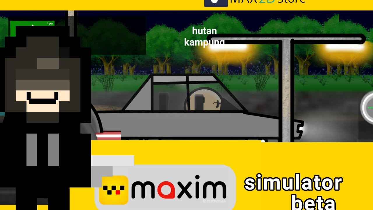 maxim simulator versi beta #max2d - YouTube