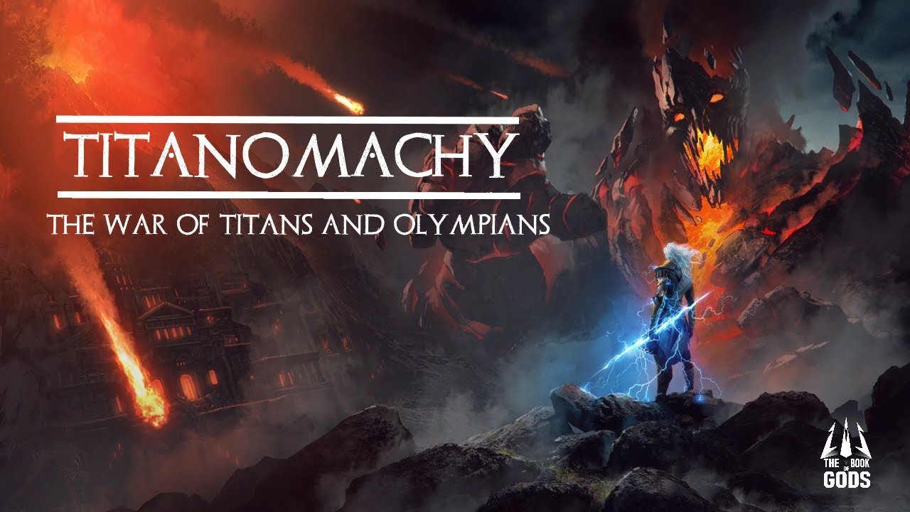 The War of Titans & Olympians | Titanomachy | The Book Of Gods - YouTube