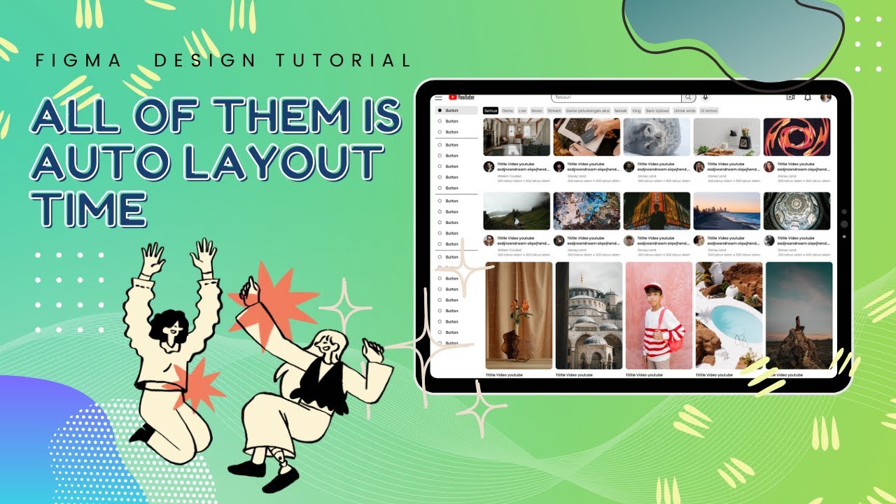 The Last Part of Auto Layout Design dekstop Youtube | Figma - YouTube