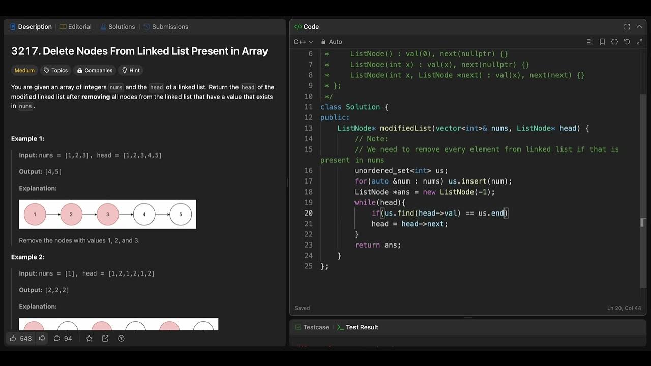 Leet code Daily Question : Date - 06/09/2024 - YouTube