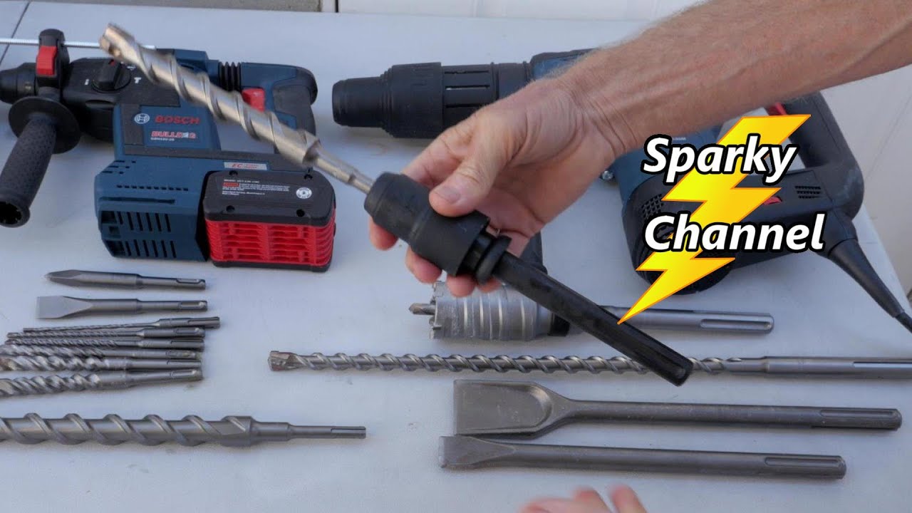 How To Adapt Between SDS Max SDS Plus And Spline Adapters To Save