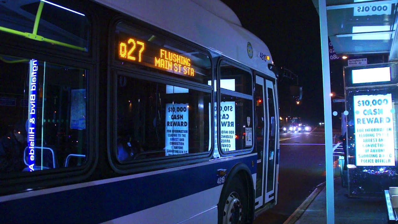 MTA New York City Bus 2011 New Flyer XD40 "Xcelsior" 4819 On The Q27 ...