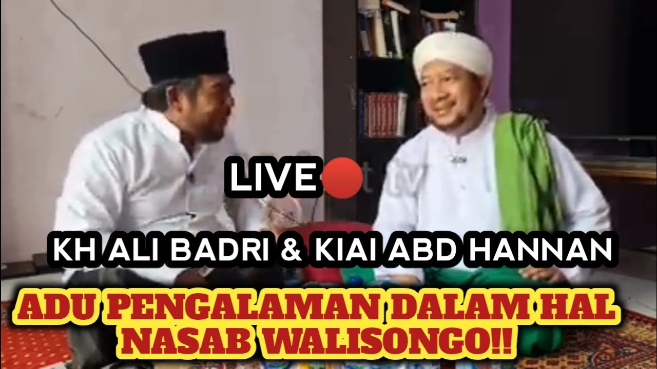 DISKUSI KH ALI BADRI & KIAI ABD HANNAN!! - YouTube
