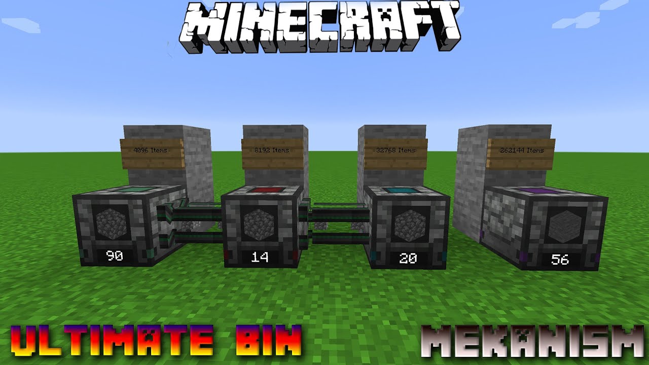 Ultimate Bin 🔌 Mekanism Tutorial 1.16 🔌 Deutsch / German - YouTube