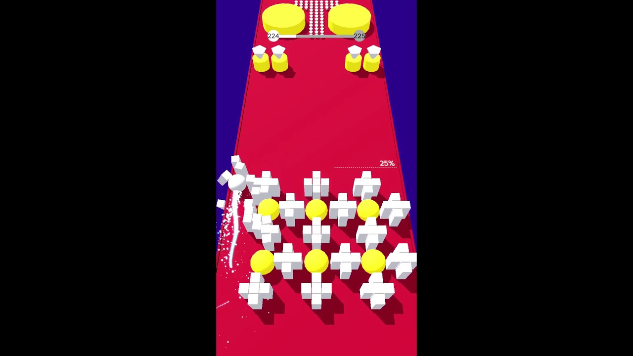 Color Bump 3D - Level 221, 222, 223, 224, 225 Gameplay Walkthrough - YouTube