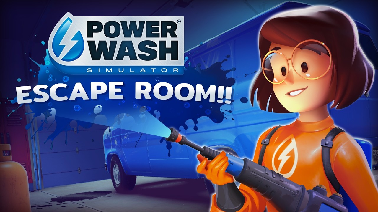 Escape Simulator: PowerWash DLC Trailer - Available Now - YouTube