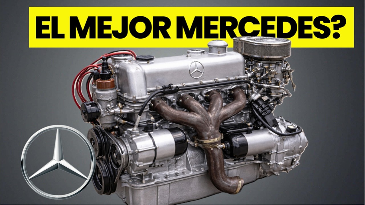 El LEGENDARIO MOTOR M121 (Al Detalle) | Mercedes Benz M121#motor # ...