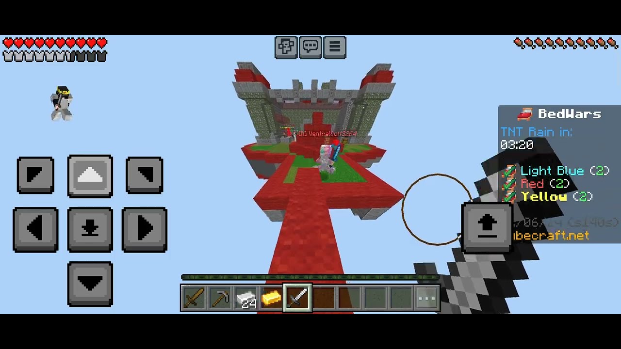 Bedwars Gameplay #minecraft - YouTube