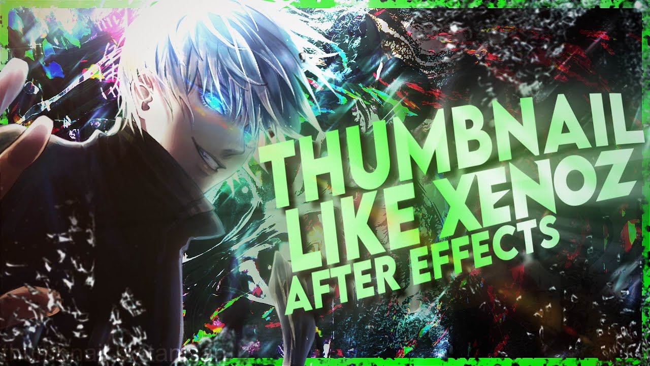 How to make thumbnail like Xenoz | After Effects | - YouTube