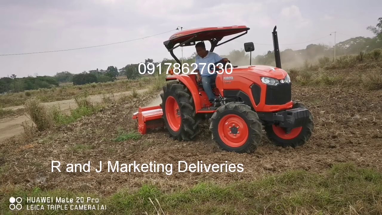 Kubota L5018 2019 model delivery and demo - YouTube