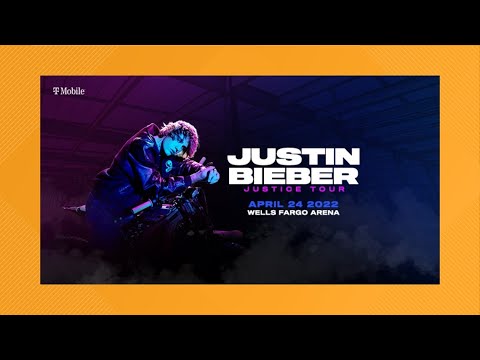 Justin Bieber 'Justice Tour' coming to Wells Fargo Arena in 2022 - YouTube
