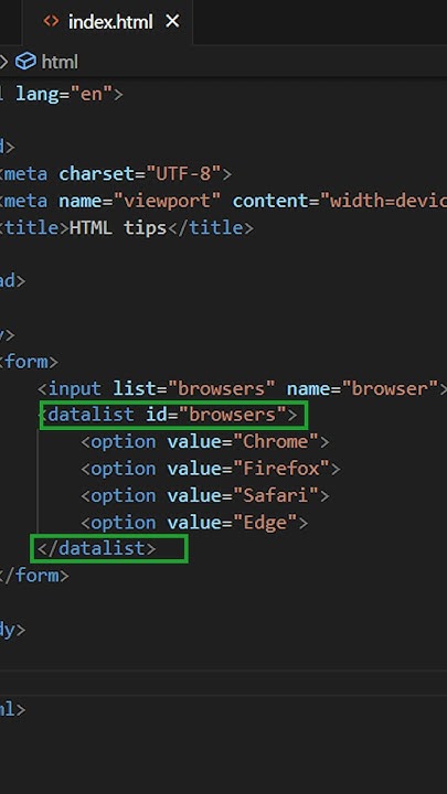 How To Use Datalist Tag In Html Chatgpt Javascript Coding Programminglanguage