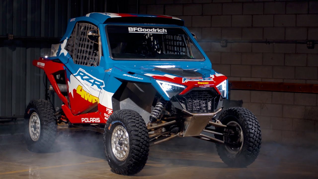 Polaris RZR PRO XP Dakar Rally Vehicle Reveal! - YouTube