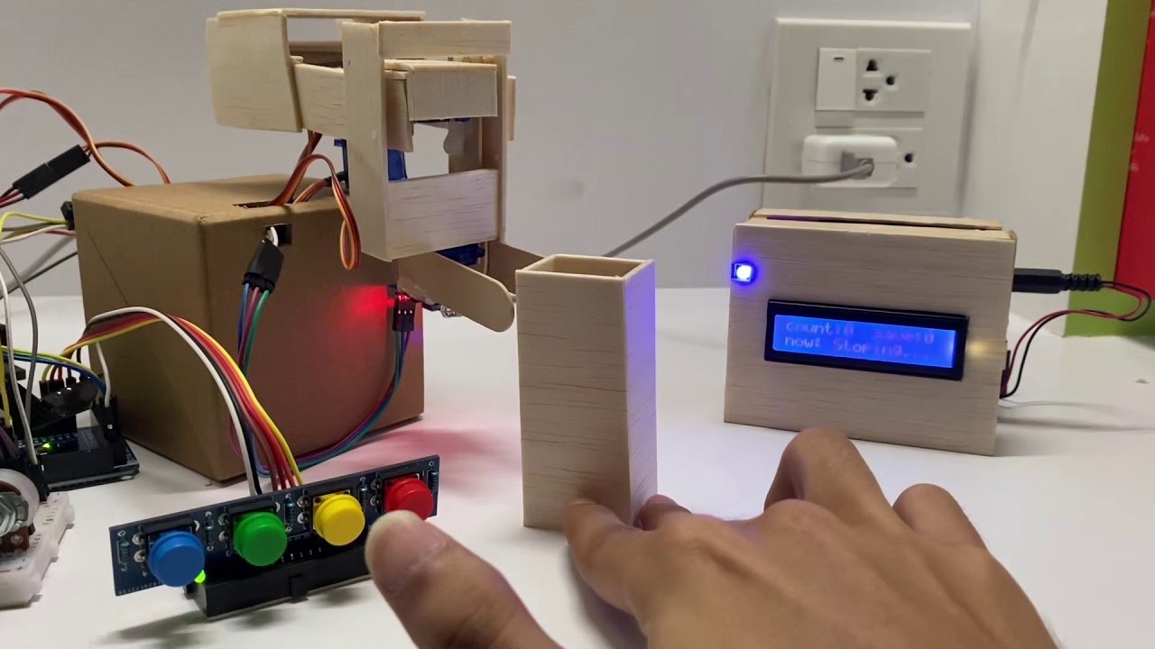 Recording Robot Arm [ mini.project ] - YouTube