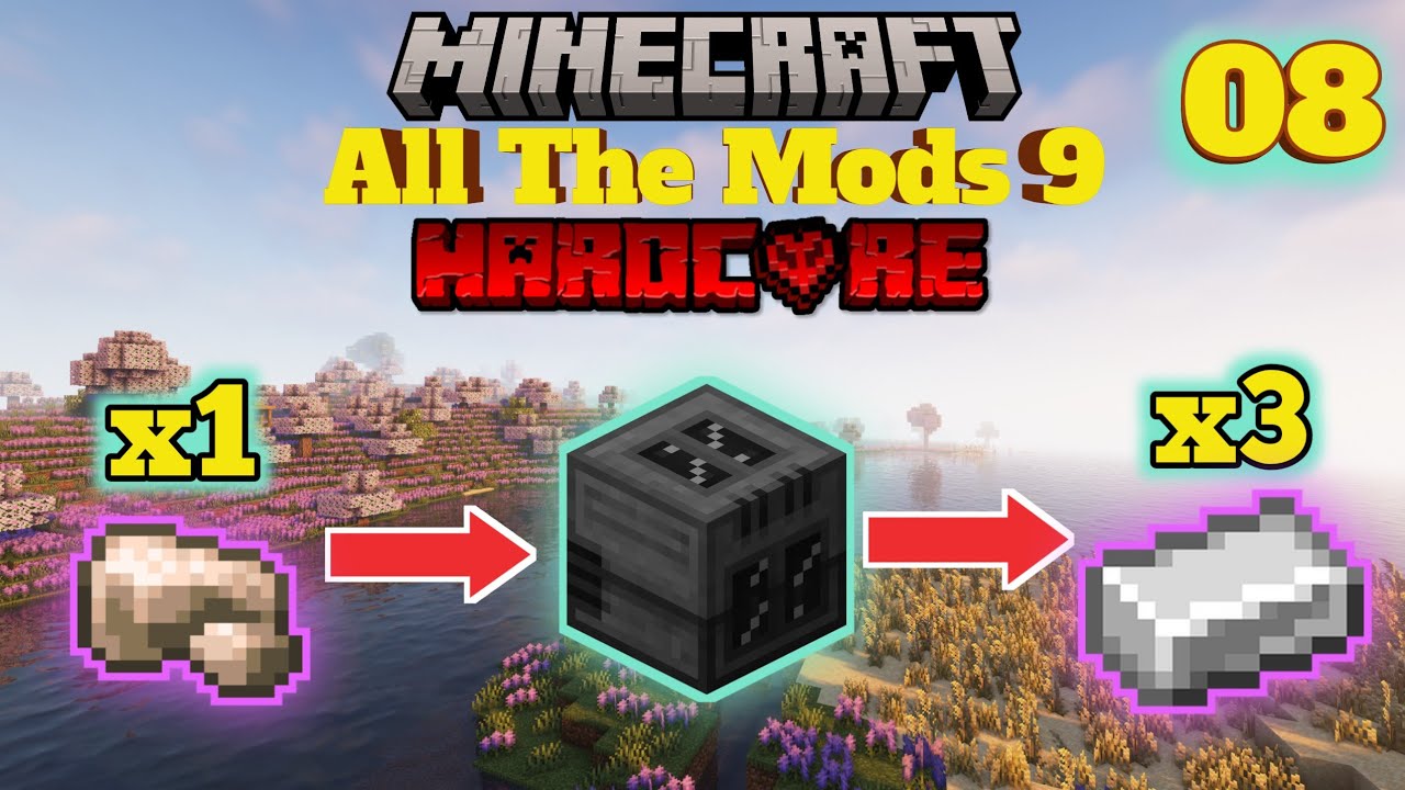 Mekanism 3x Ore Processing All The Mods 9 Hardcore EP.08 - YouTube