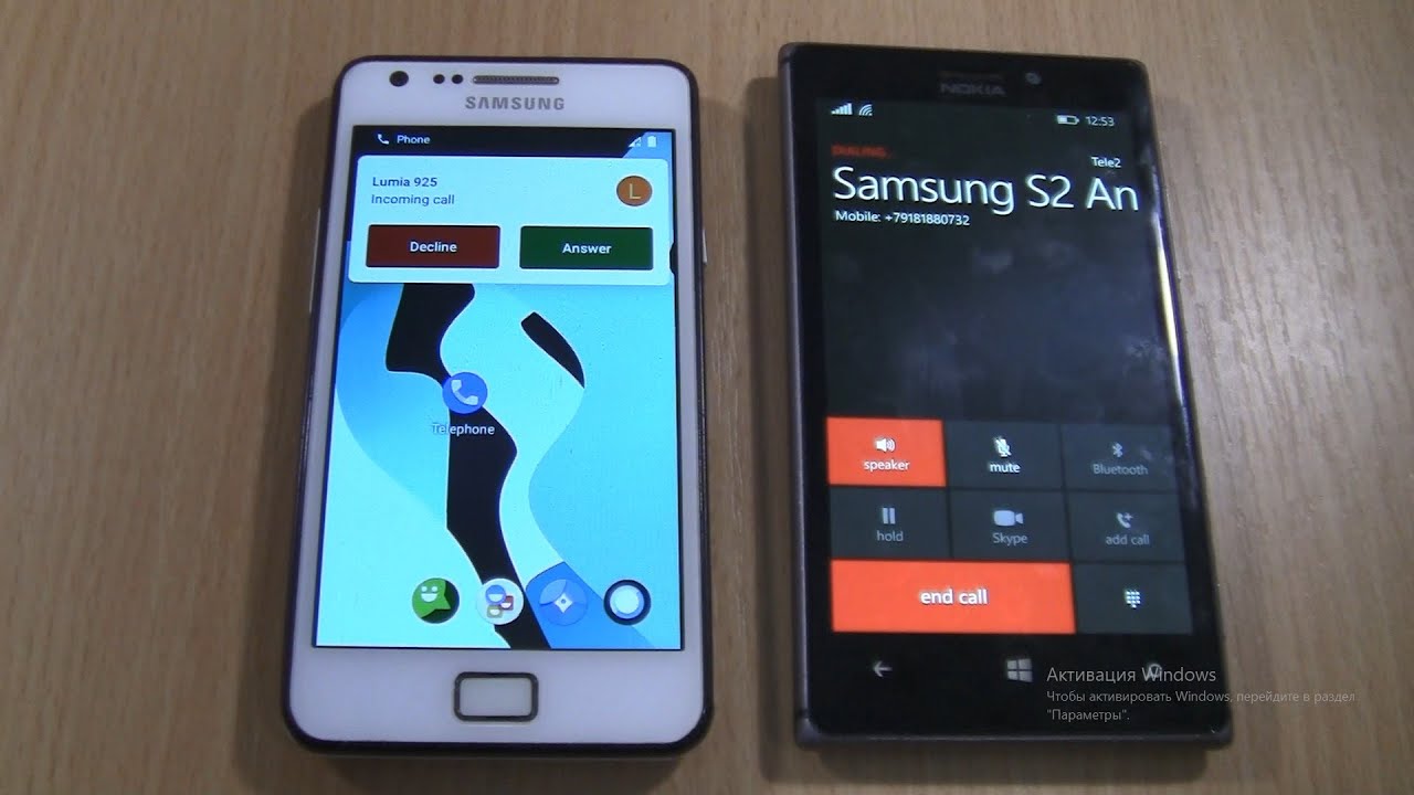 Incoming Call And Outgoing Call At The Same Time Samsung Galaxy S2