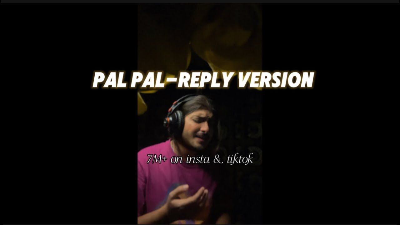 Pal Pal Complete Female Reply Version by Tehseen Miana - 7M Plus on Tiktok & insta - YouTube