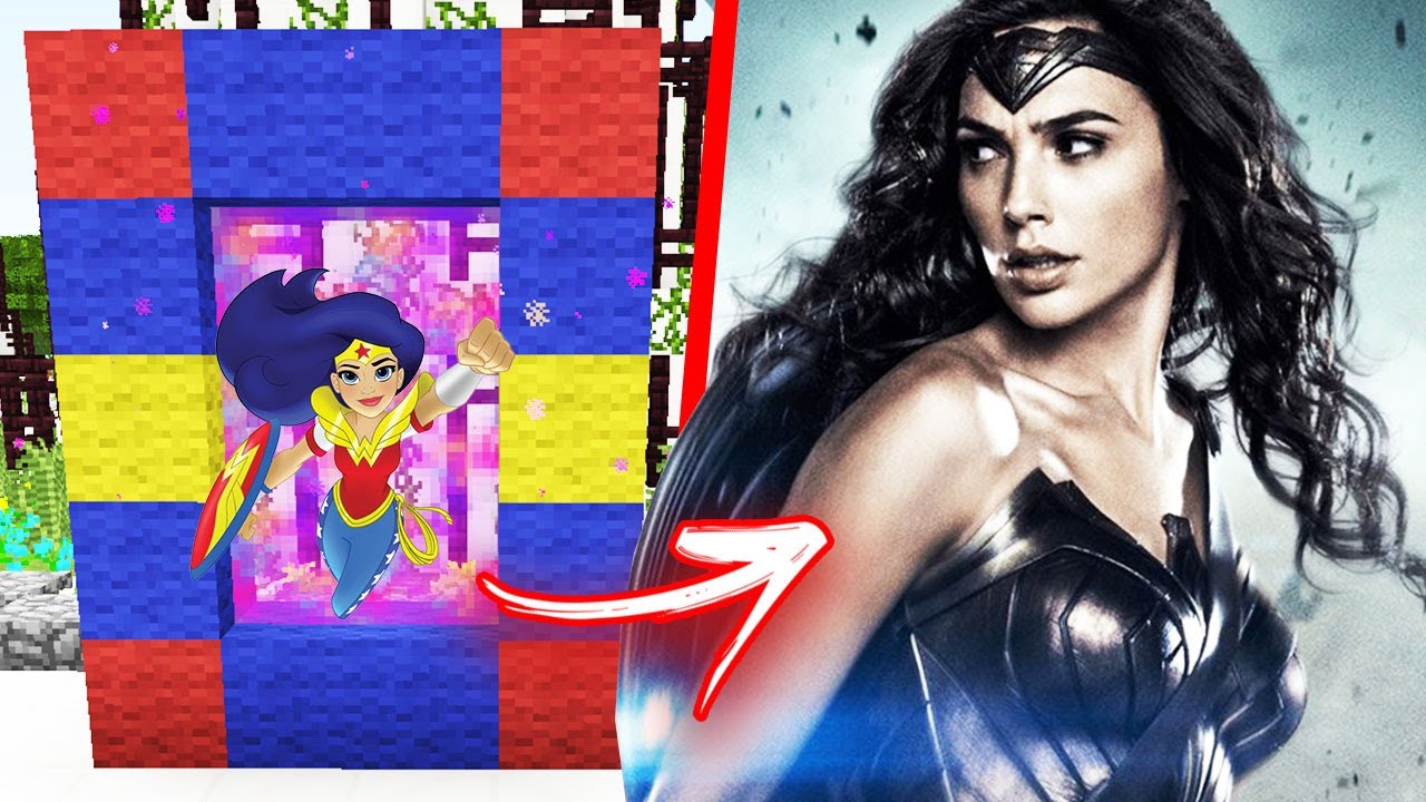 COMO FAZER UM PORTAL PARA O MUNDO DA MULHER MARAVILHA (WONDER WOMAN ...