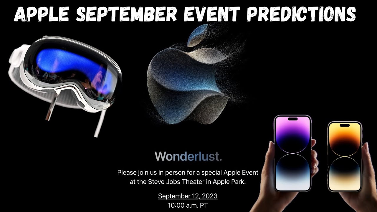 Apple Wonderlust September Event Wish List - YouTube