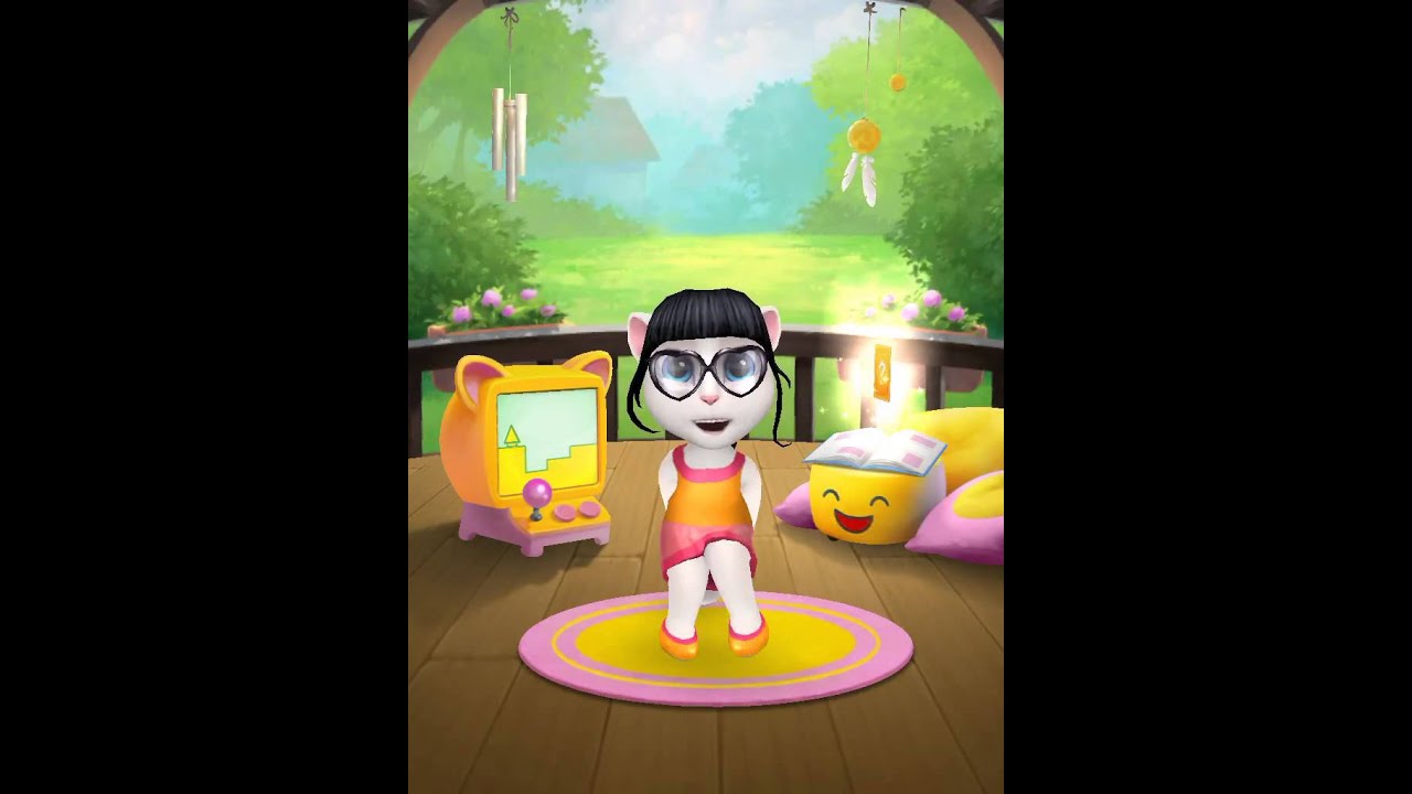 [My Talking Angela] Angela's Tap/Irish dance - YouTube