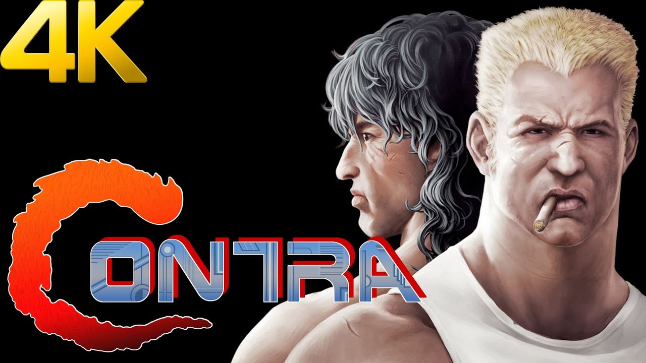 CONTRA 4K PC Complete Gameplay - Stage 1 to 8 - YouTube