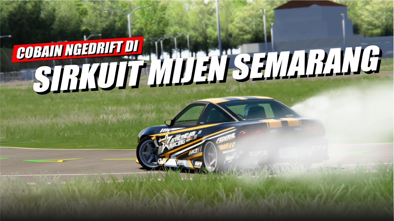 DRIFTING DI SIRKUIT MIJEN SEMARANG MIRIP IDS ROUND 3 - YouTube