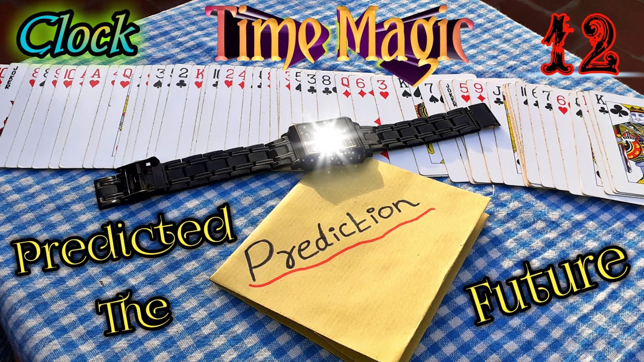 Time Magic | Clock Magic | Predicted The Future | Vikram A Great Magic ...