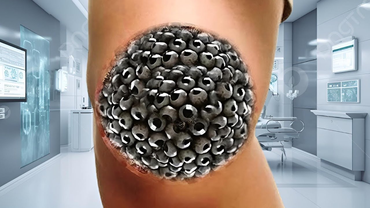 Deep cleaning treatment Worm remove | ASMR Satisfying relaxing video ...