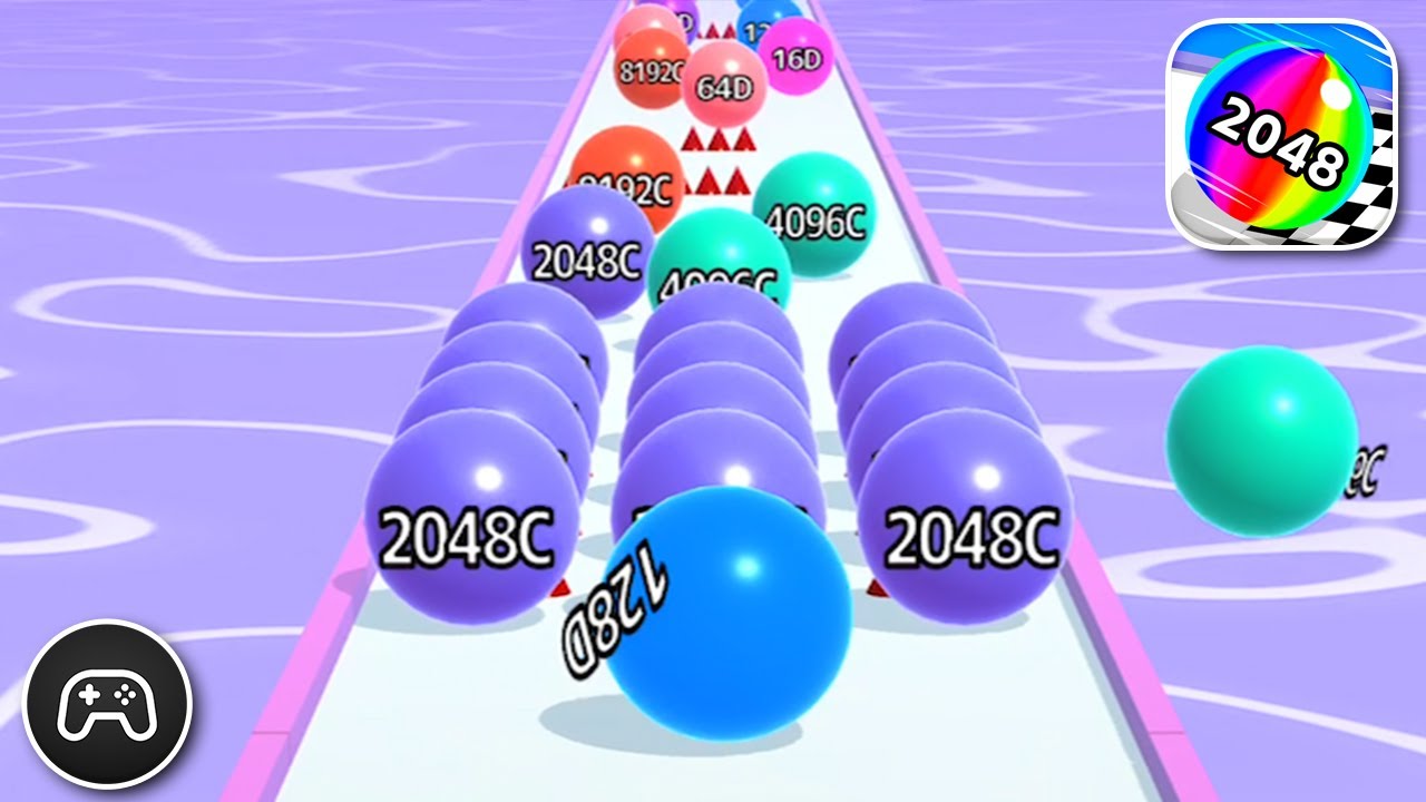 Ball Run 2048 - Gameplay Walkthrough Part 173 - Puzzle Game Levels To ...