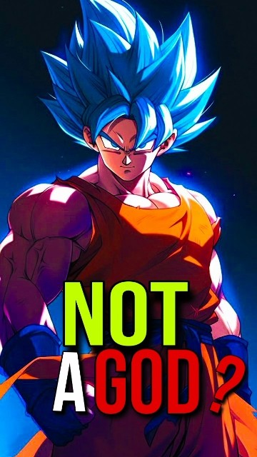 Goku Is Not A God. #anime #manga #shorts #dbs #dbz #goku #beerus # ...