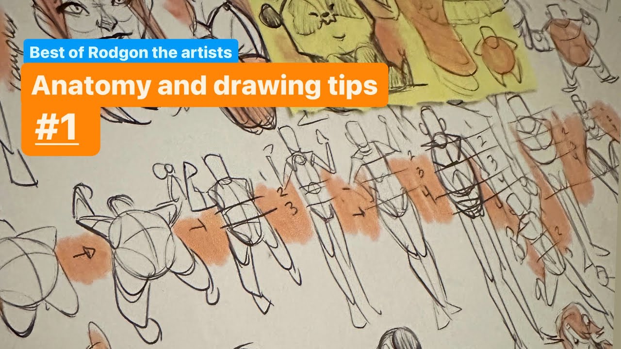 Art tip compilation week 1 - Rodgon the artist stream highlights - YouTube