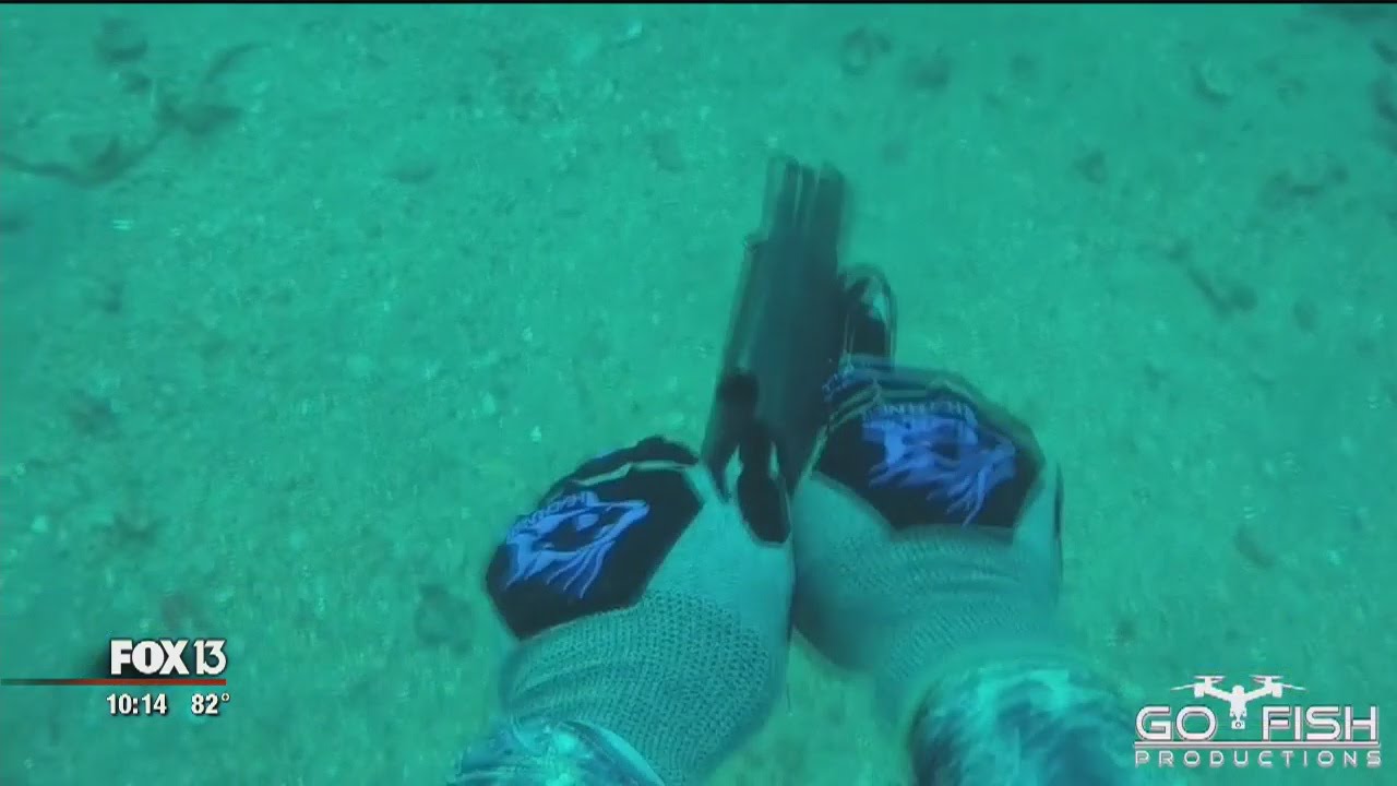Florida man makes underwater Glock to hunt lionfish - YouTube