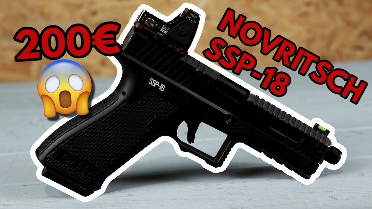 Το καλυτερο GLOCK πιστολι απο τον NOVRITSCH - SSP18 - YouTube