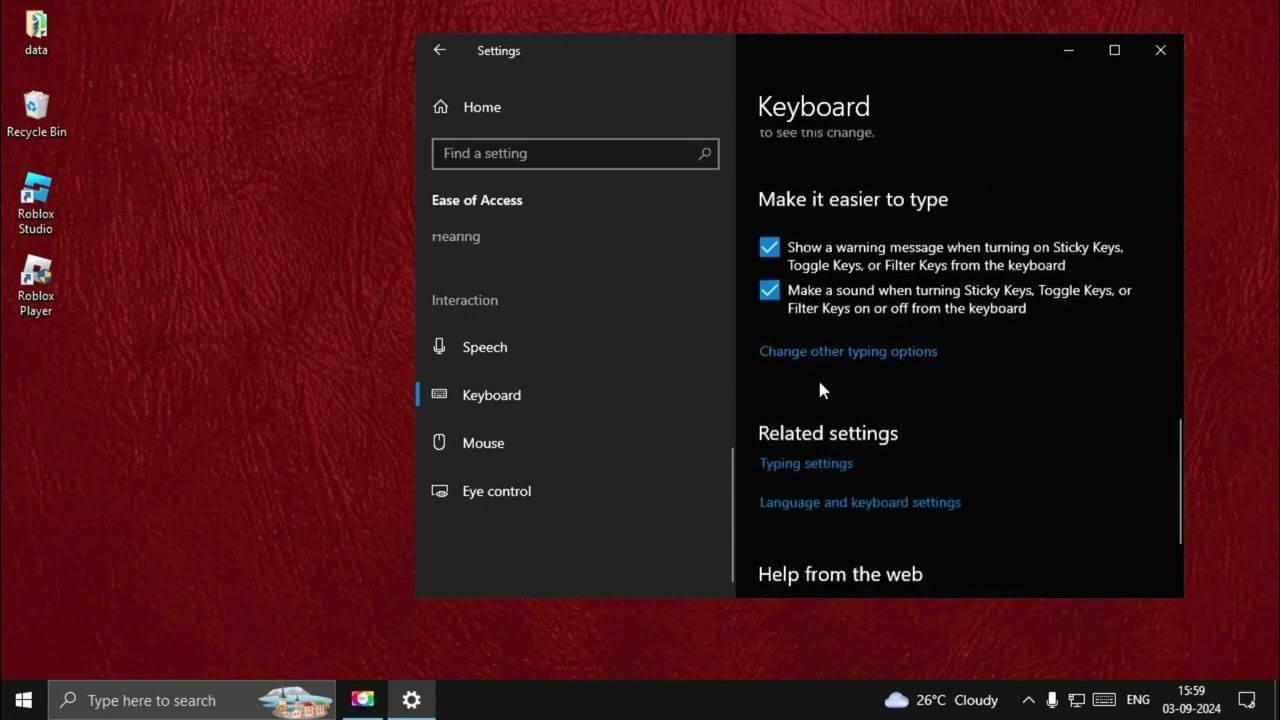 How to Fix Roblox Keyboard Not Working - YouTube