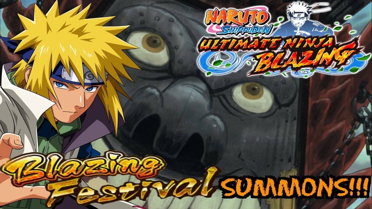 Minato Blazing Festival Summoning Event! Part 2! Naruto Shippuden ...