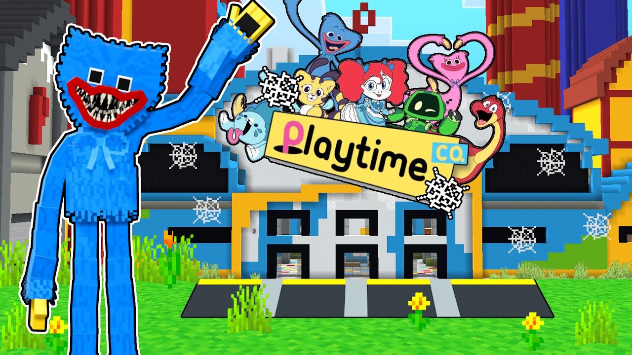 Rebuilding An Abandoned Poppy Playtime Factory In Minecraft! - YouTube