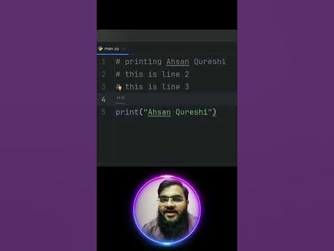 Multiline comments in Python #shorts #programming #python #coding #tech ...