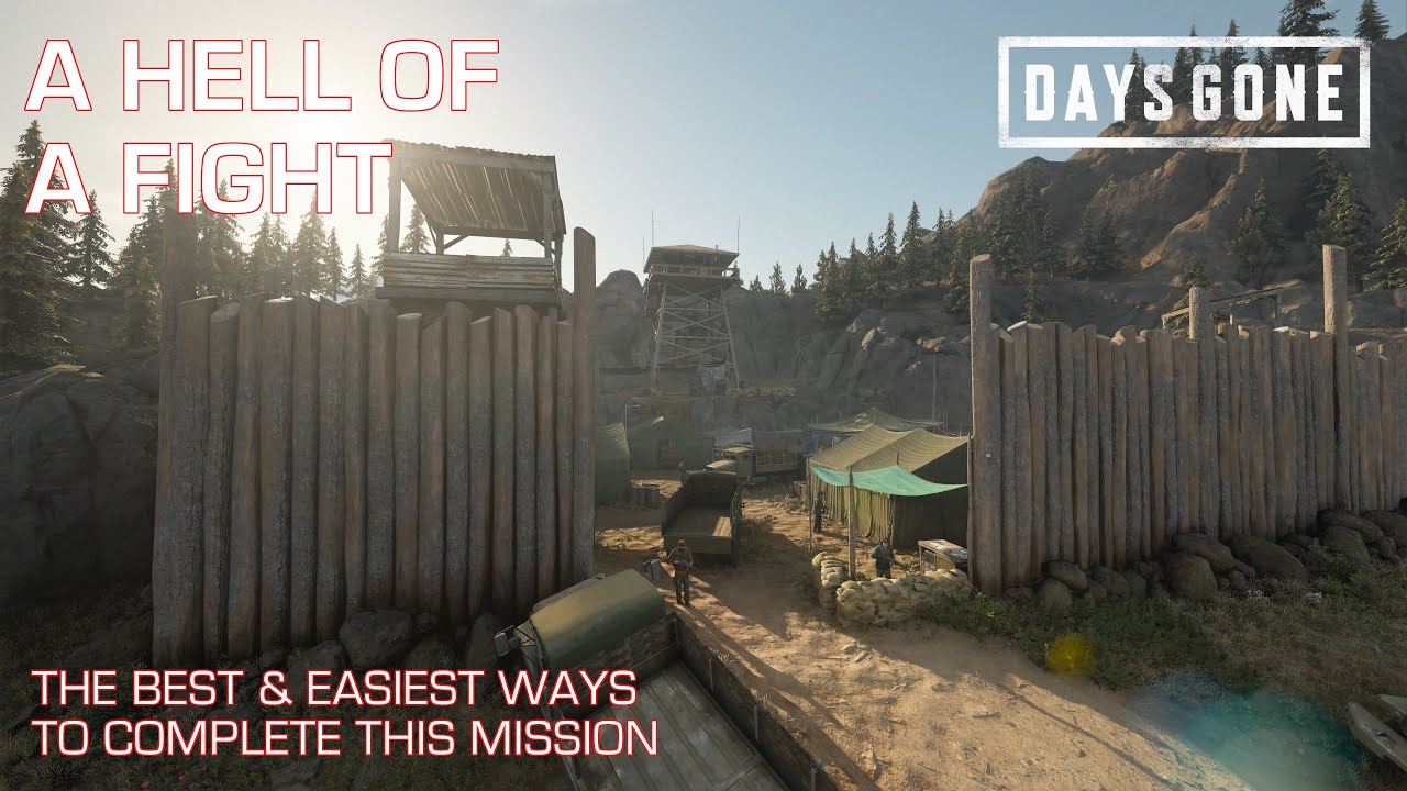 Days Gone - A HELL OF A FIGHT / The Best & Easiest Ways To Complete ...